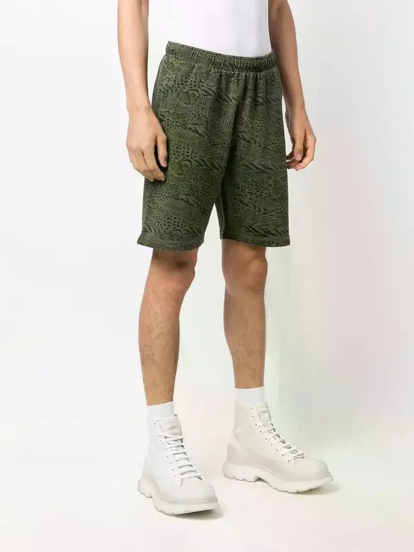 Kenzo Animal Print Shorts
