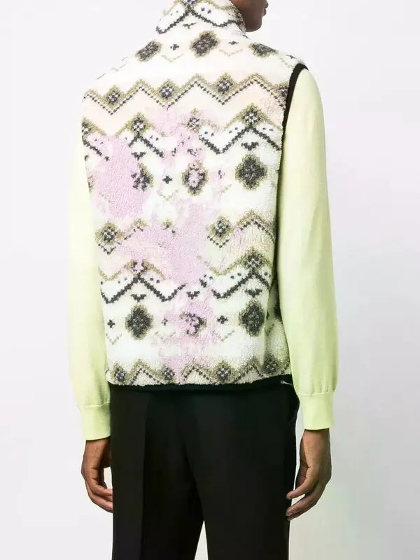 MSGM Reversible Zipped Gilet