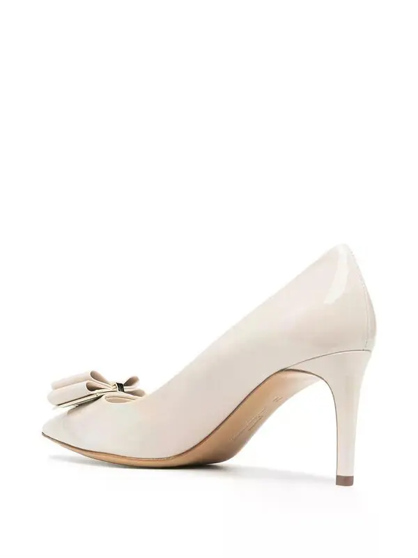 FERRAGAMO Vara Bow 70mm Pumps - Neutrals