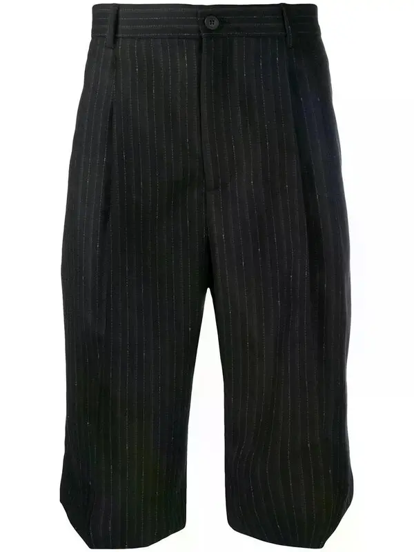 FERRAGAMO Striped Tailored Shorts