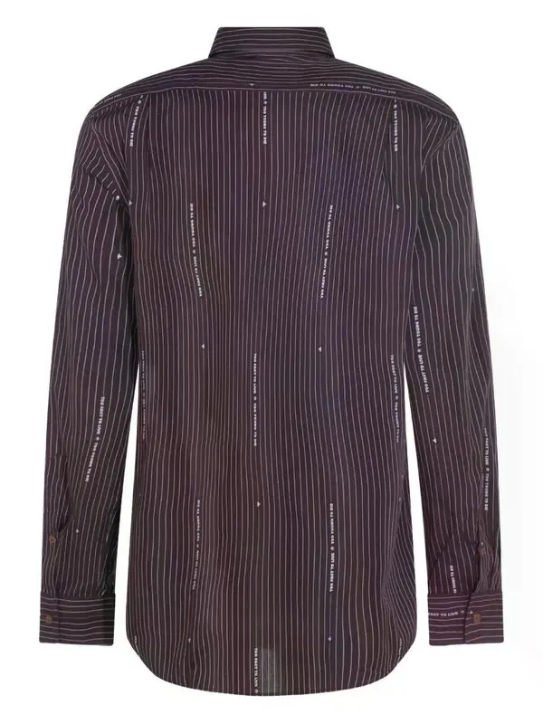 VIVIENNE WESTWOOD Striped Buttoned Shirt
