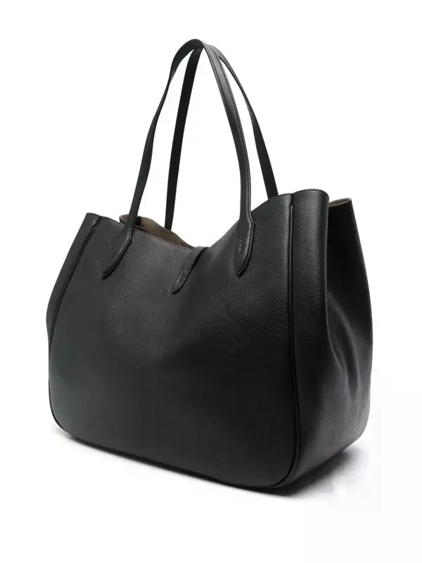 Polo Ralph Lauren Polo Id Leather Tote Bag