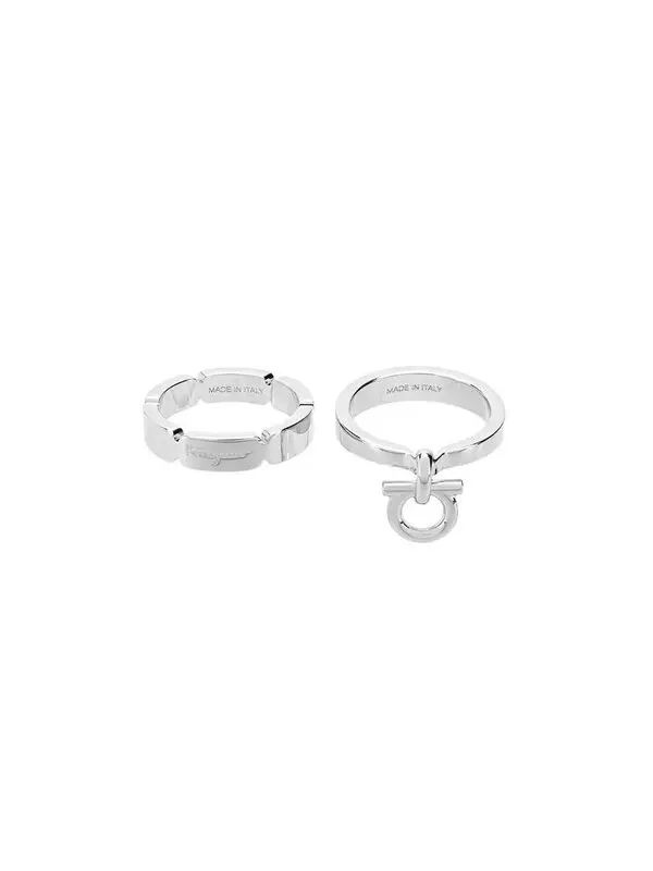 FERRAGAMO Gancio Ring - Metallic