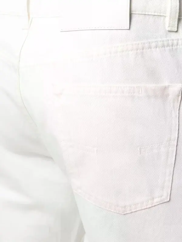 FERRAGAMO Straight-leg Jeans With Embossed Logo Patch