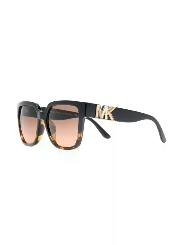 Michael Kors Logo Square-frame Sunglasses