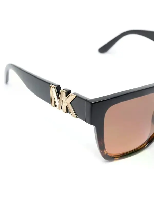 Michael Kors Logo Square-frame Sunglasses