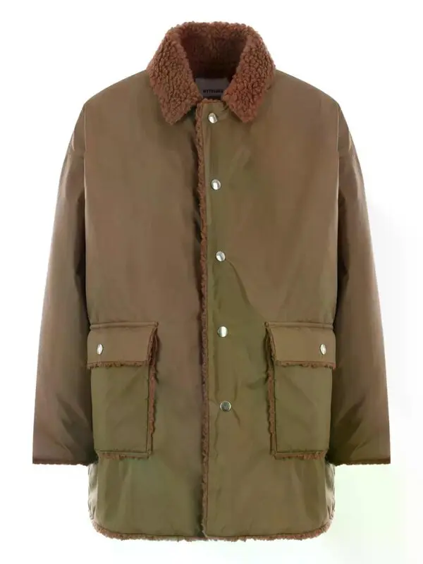 MYTHINKS Teddy-trimmed Jacket