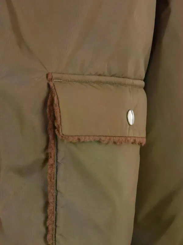 MYTHINKS Teddy-trimmed Jacket