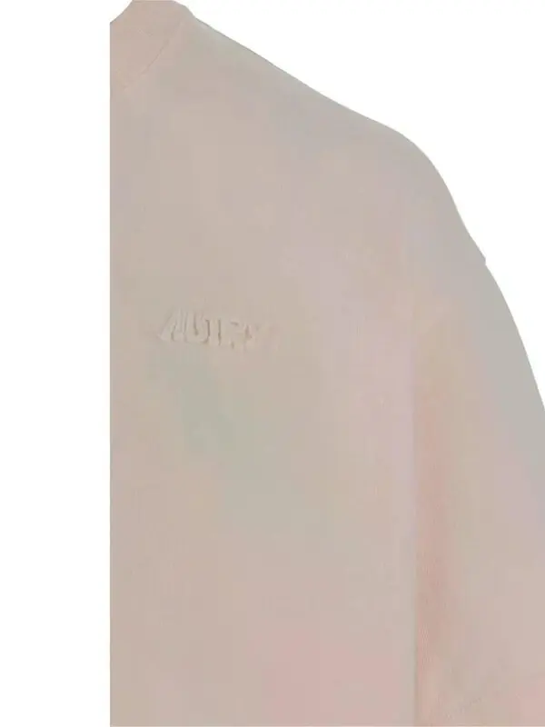 AUTRY Embroidered Logo T-shirt - Pink