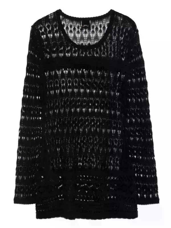 Isabel Marant Étoile Crochet Bell-sleeve Top