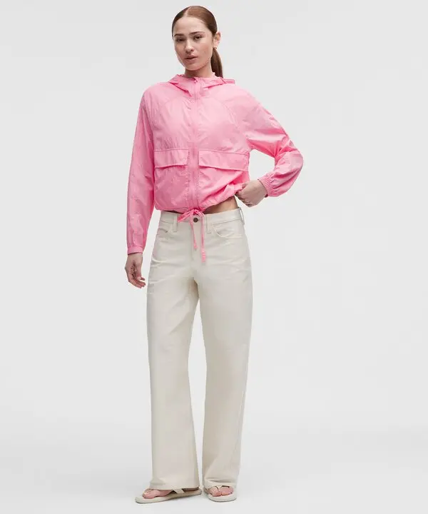 Lululemon Hood-lite Relaxed-fit Jacket - Candy Cloud
