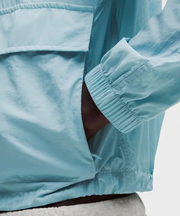 Lululemon Hood-lite Relaxed-fit Jacket - Seafoam
