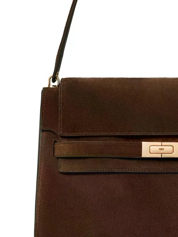 Tory Burch Large Lee Radziwill Shoulder Bag - Brown
