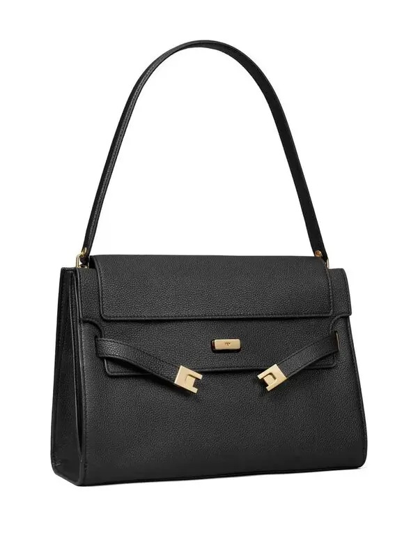 Tory Burch Large Lee Radziwill Shoulder Bag - Black