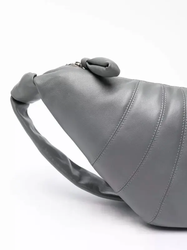 LEMAIRE Croissant Knot Leather Shoulder Bag