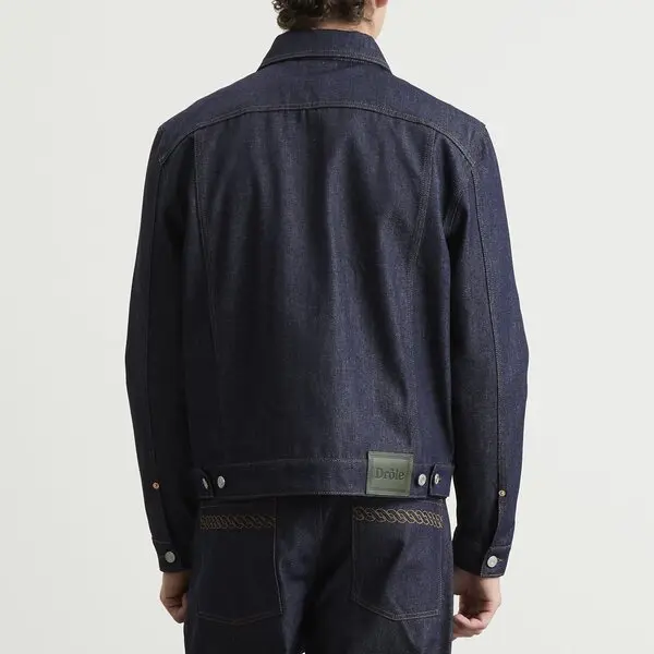 Drole De Monsieur Raw Denim Jacket - Brut