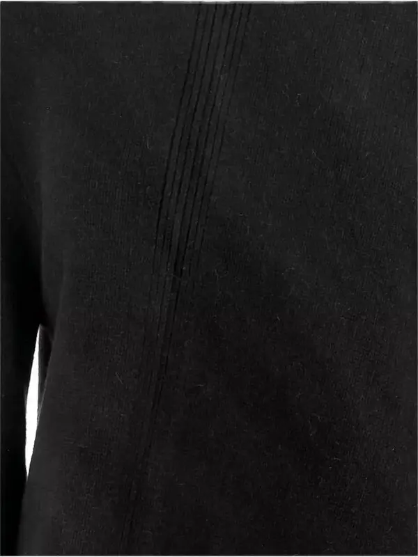 JIL SANDER Asymmetrical Ribbed Sweater