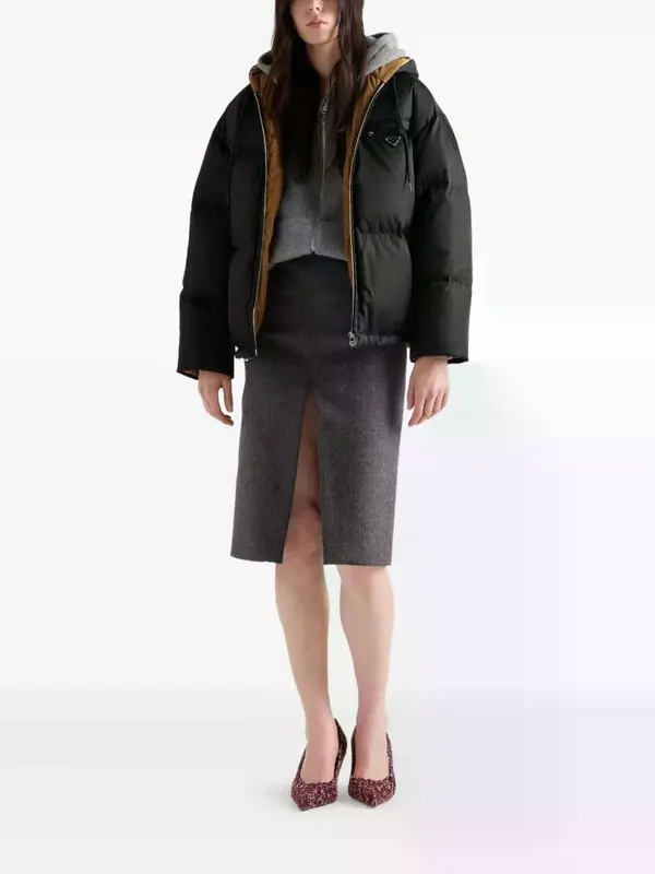 Prada Hooded Puffer Jacket