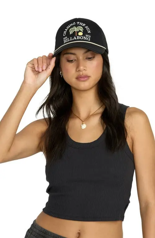 BILLABONG Across Waves Trucker Cap - Black