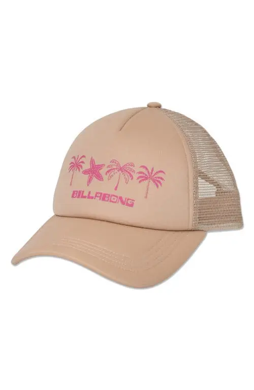BILLABONG Across Waves Trucker Cap - Oatmeal