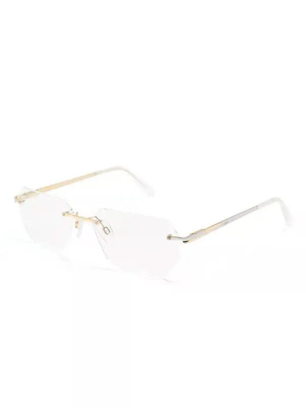Cazal 7102 Geometric-frame Glasses