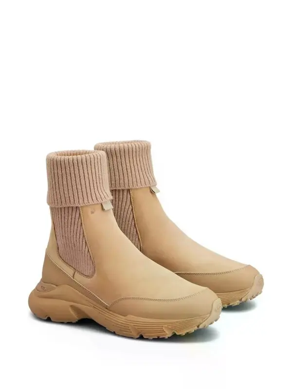 TOD'S Panelled Slip-on Sneakers - Neutrals