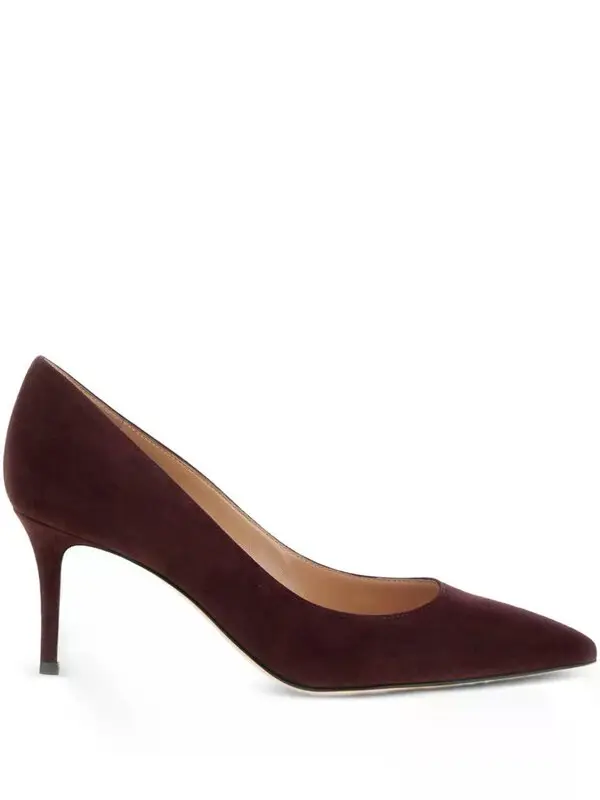 GIANVITO ROSSI Suede Heeled Pumps