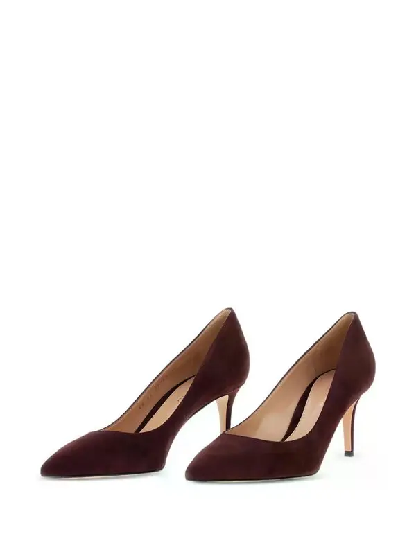 GIANVITO ROSSI Suede Heeled Pumps