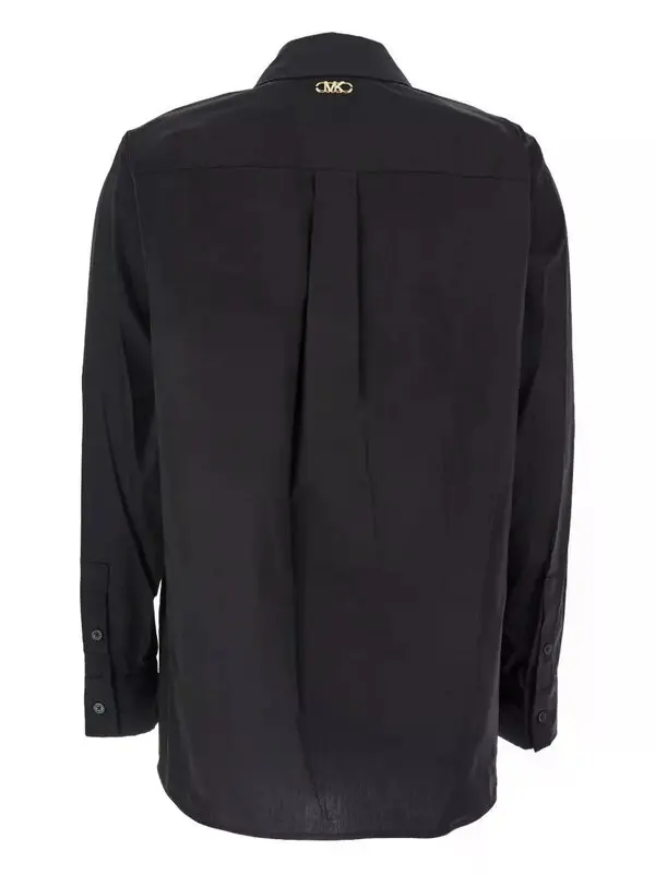 Michael Kors Button-down Shirt With Pocket - Black