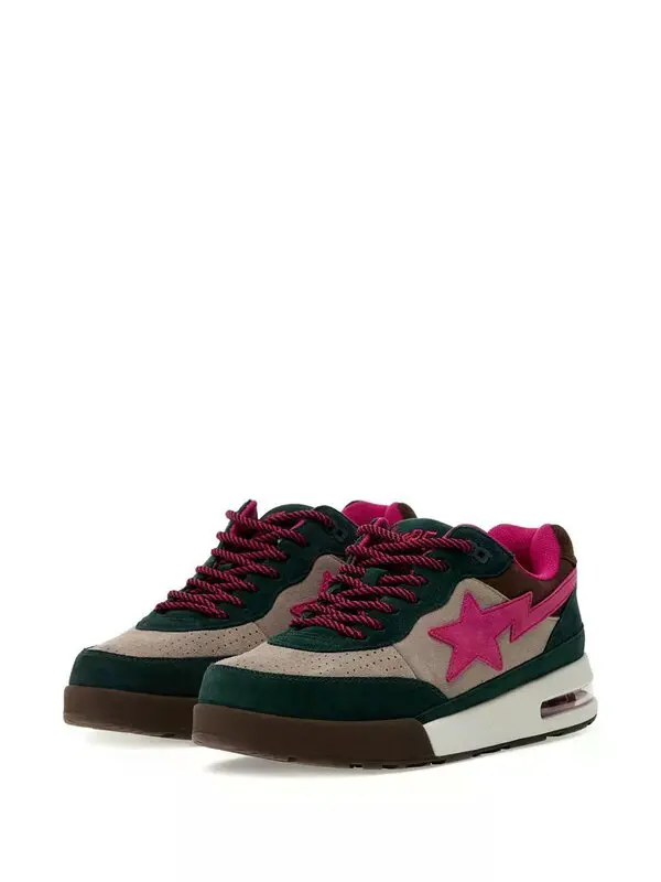 A BATHING APE Star-patch Suede Sneakers