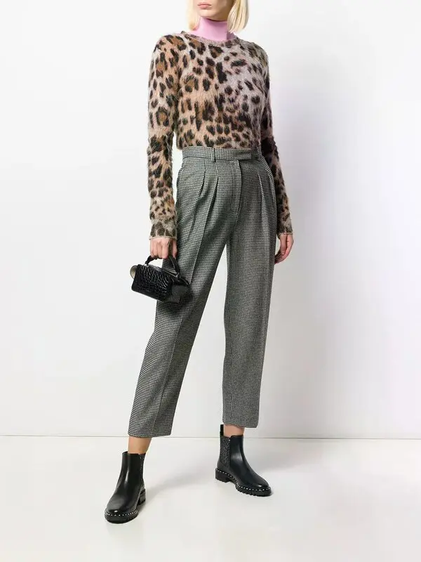 A.p.c. Houndstooth Cheryl Trousers