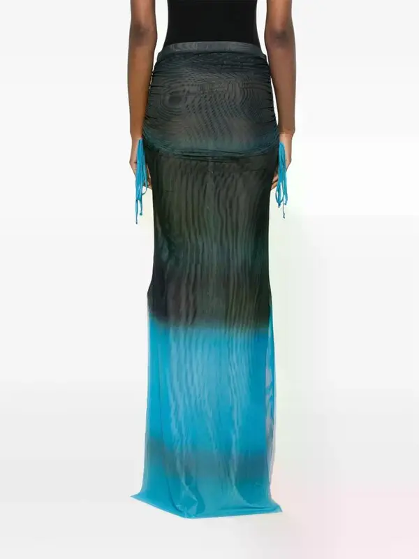 KERNE.MILK Maya Gradient-effect Maxi Skirt