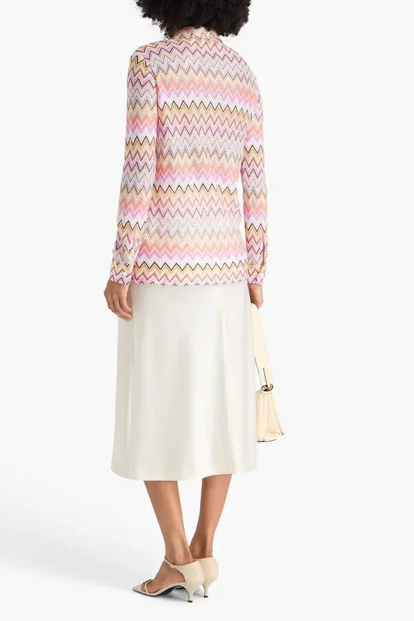 Missoni Crochet-knit Shirt - Yellow