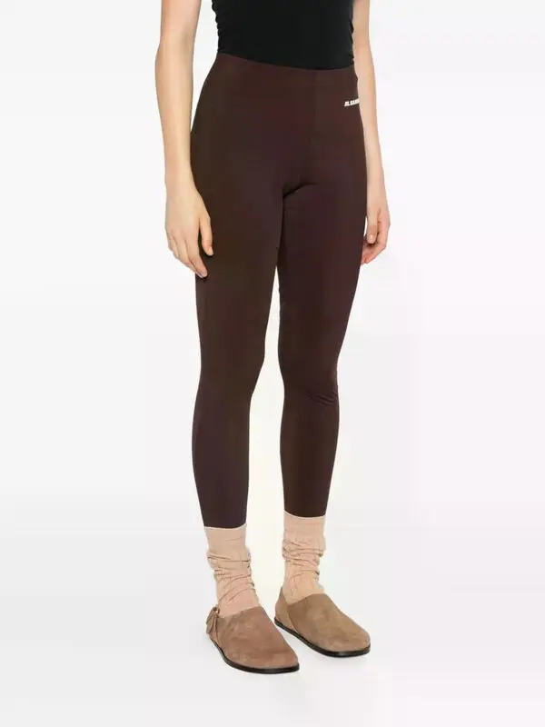 JIL SANDER Logo-embellished Leggings