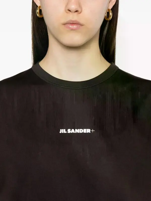 JIL SANDER Logo-appliqué T-shirt