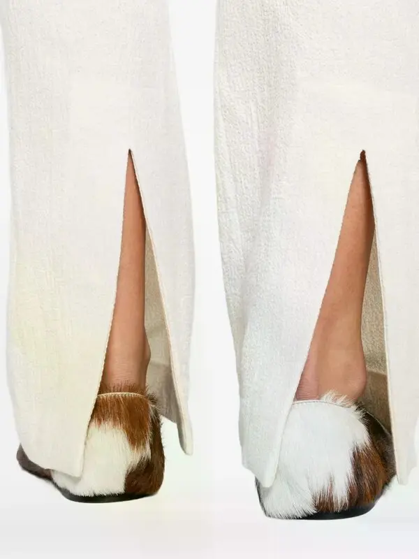 Nanushka Shera Back-slit Trousers