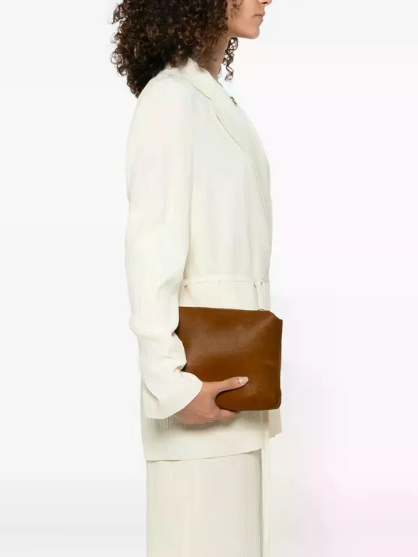 Khaite Lina Clutch Bag - Brown