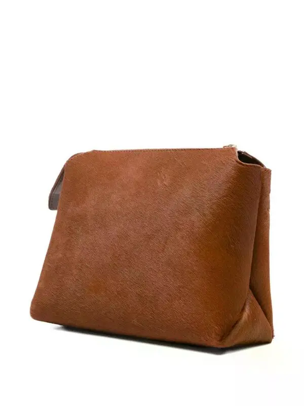 Khaite Lina Clutch Bag - Brown