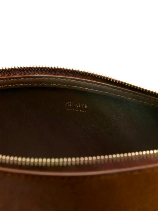 Khaite Lina Clutch Bag - Brown