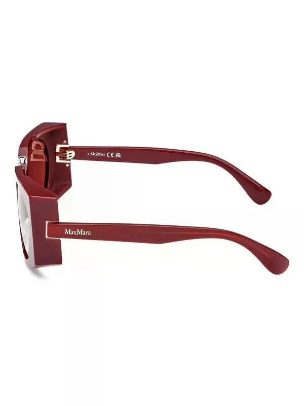 Max Mara Geometric-frame Sunglasses