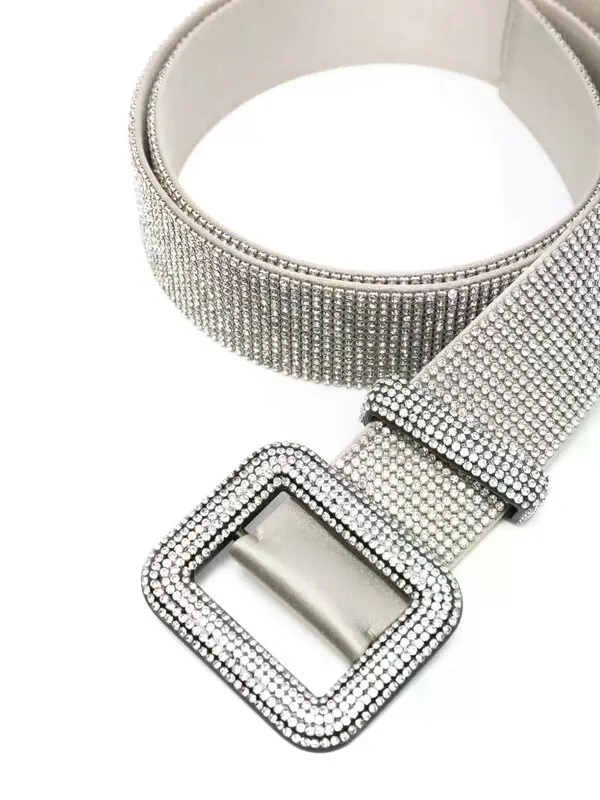 Benedetta Bruzziches Venus Crystal-embellished Belt - Silver