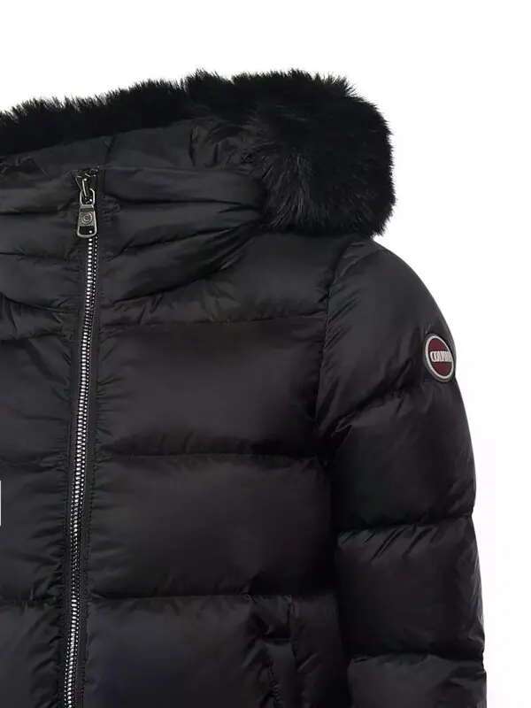 COLMAR Faux-fur Hooded Puffer Jacket