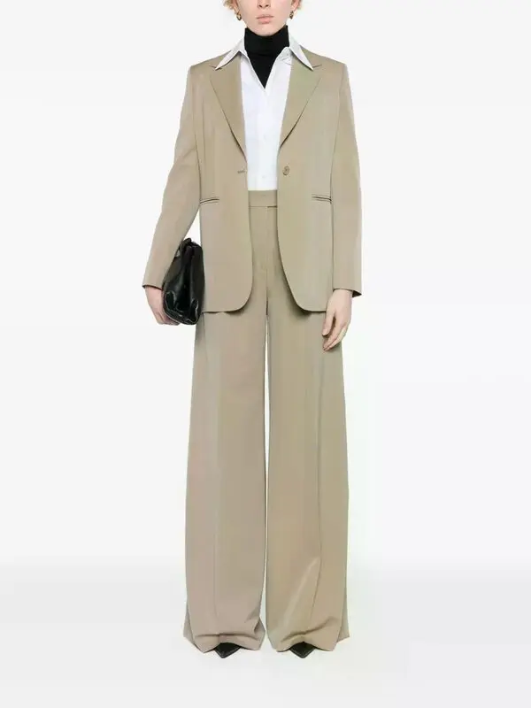 Max Mara Pleated Wide-leg Trousers