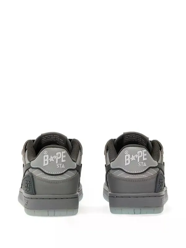 A BATHING APE Sk8 Sta Sneakers - Grey