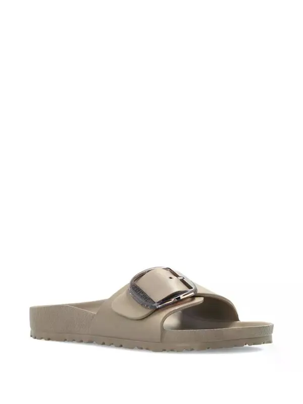 BIRKENSTOCK Buckle-detail Slides - Neutrals