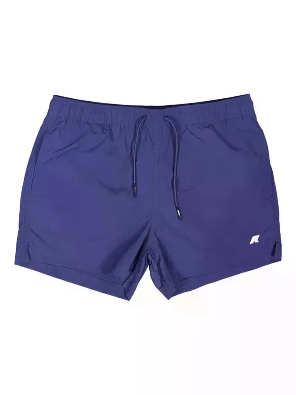 K-WAY Drawstring Swim Shorts - Blue