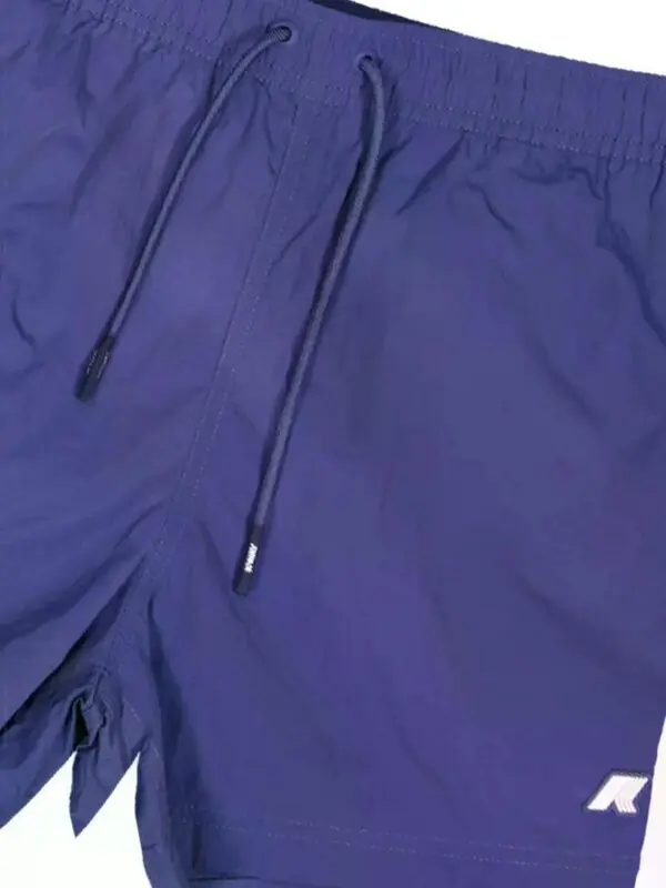 K-WAY Drawstring Swim Shorts - Blue