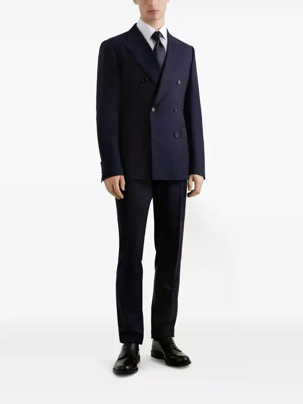 Dolce & Gabbana Double-breasted Suit - Blue