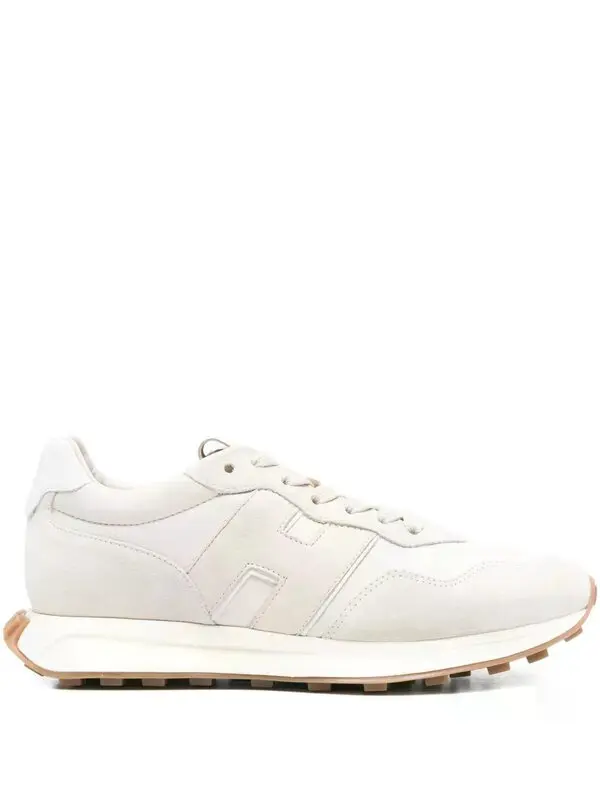 Hogan H-logo Platform Sneakers - Neutrals