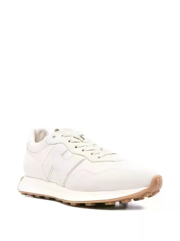 Hogan H-logo Platform Sneakers - Neutrals